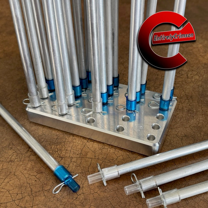 Brick billet aluminum stands for Dillon primer tubes – EntirelyCrimson