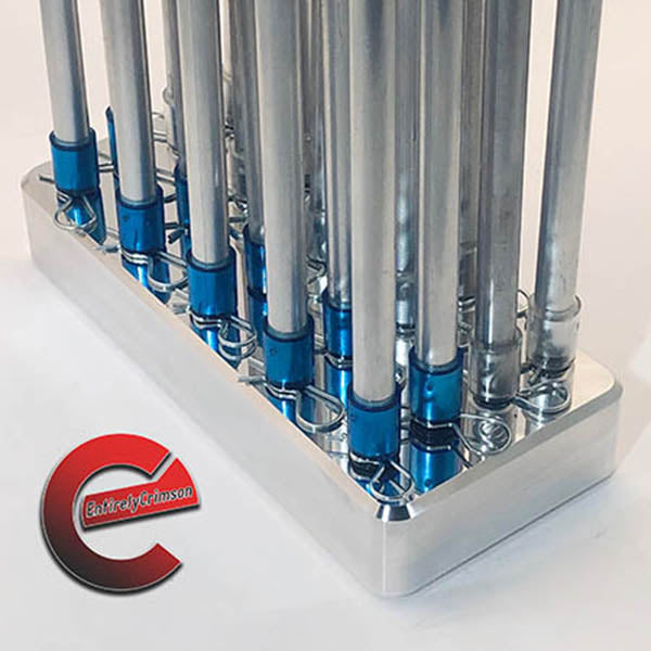 Brick billet aluminum stands for Dillon primer tubes – EntirelyCrimson