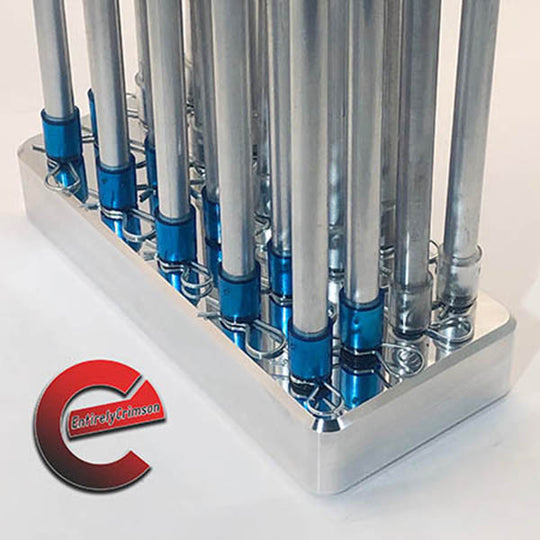 Brick billet aluminum stands for Dillon primer tubes – EntirelyCrimson